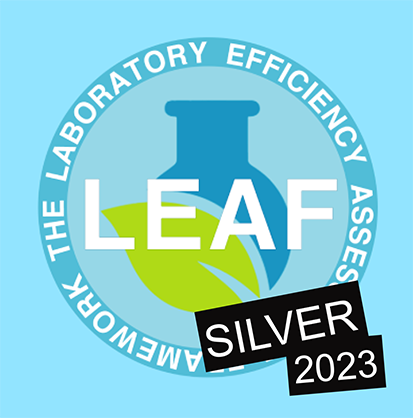 Higgins lab receives a Silver LEAF award | Higgins Lab