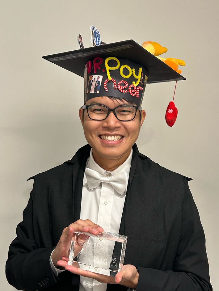 Congratulations to Dr Poy Pholcharee | Higgins Lab