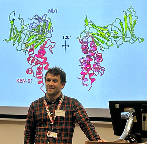 Talk prize for Sam at UK Natural Killer cell meeting | Higgins Lab